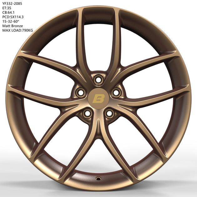 TESLA Model Y / 3 Fully Forged ZR-G Wheel Rim 1x for 20" ALL MODELS ...