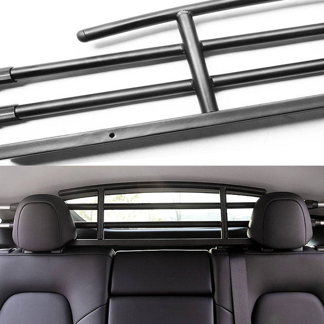 Tesla Model Y Dog Car Barrier Guard Trunk On Board Pet Railing - 2022 ...